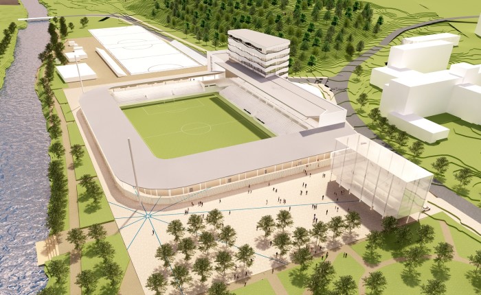 Förslag om framtida arena presenterat av kommunen - Sirius Fotboll