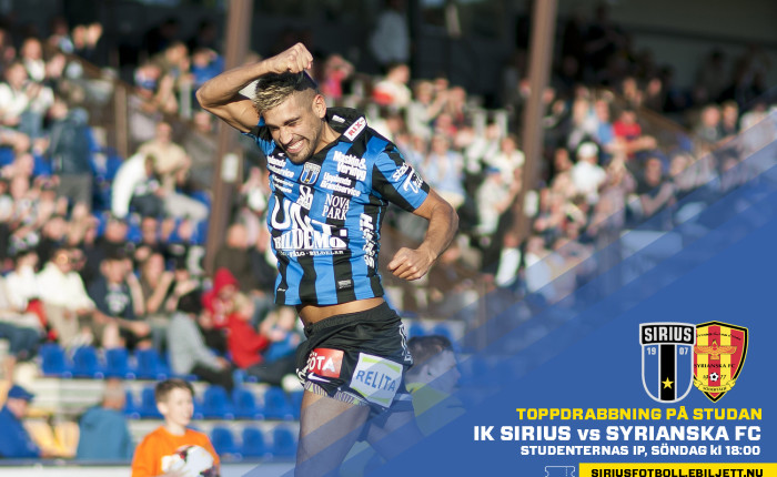 Inför: IK Sirius – Syrianska FC - Sirius Fotboll