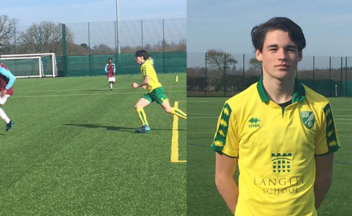 Akademispelare gästspelade i Norwich - Sirius Fotboll