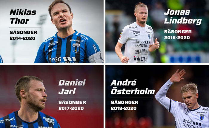 Fyra spelare lämnar Sirius Fotboll efter säsongen - Sirius Fotboll