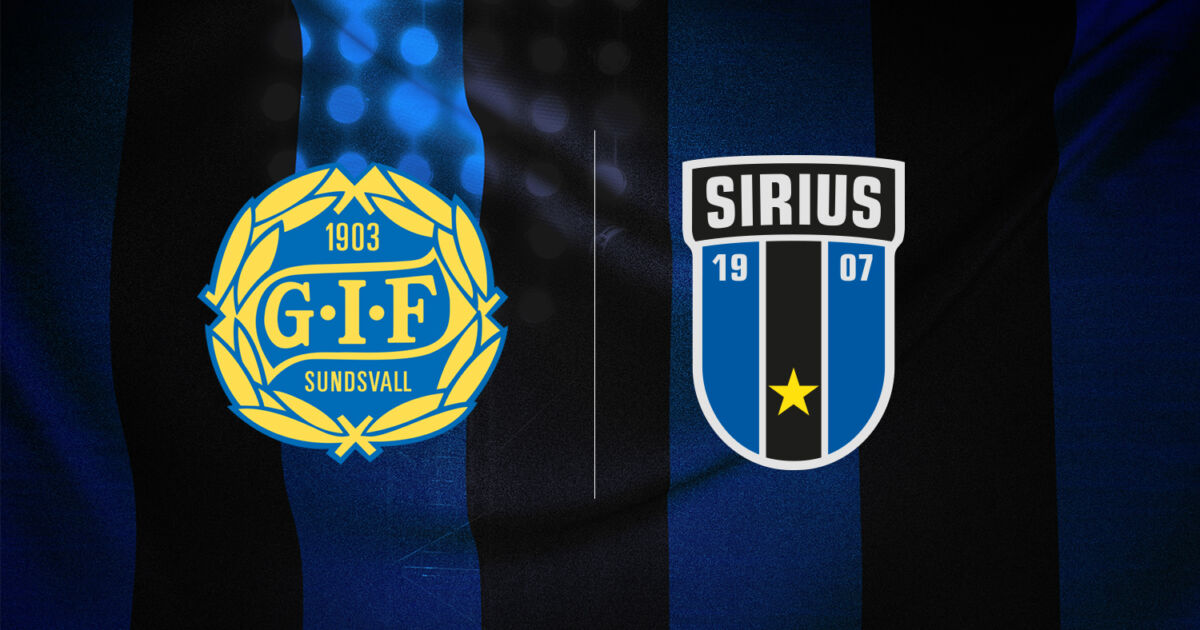 Inför GIF Sundsvall - IK Sirius - Sirius Fotboll