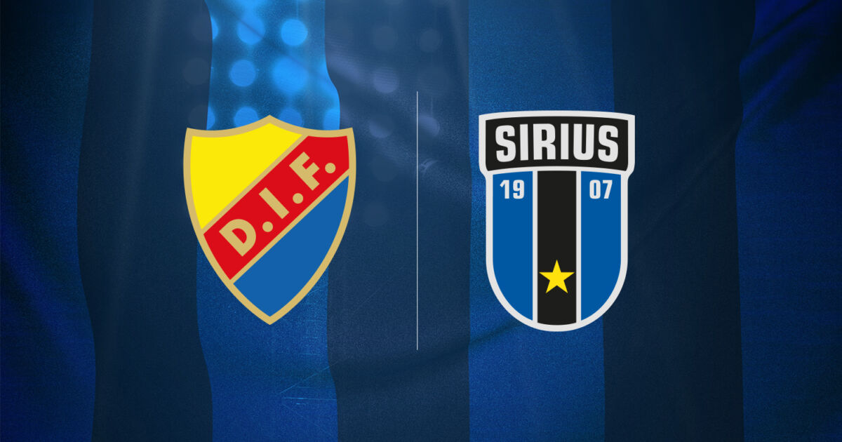 Inför Djurgårdens IF-IK Sirius - Sirius Fotboll