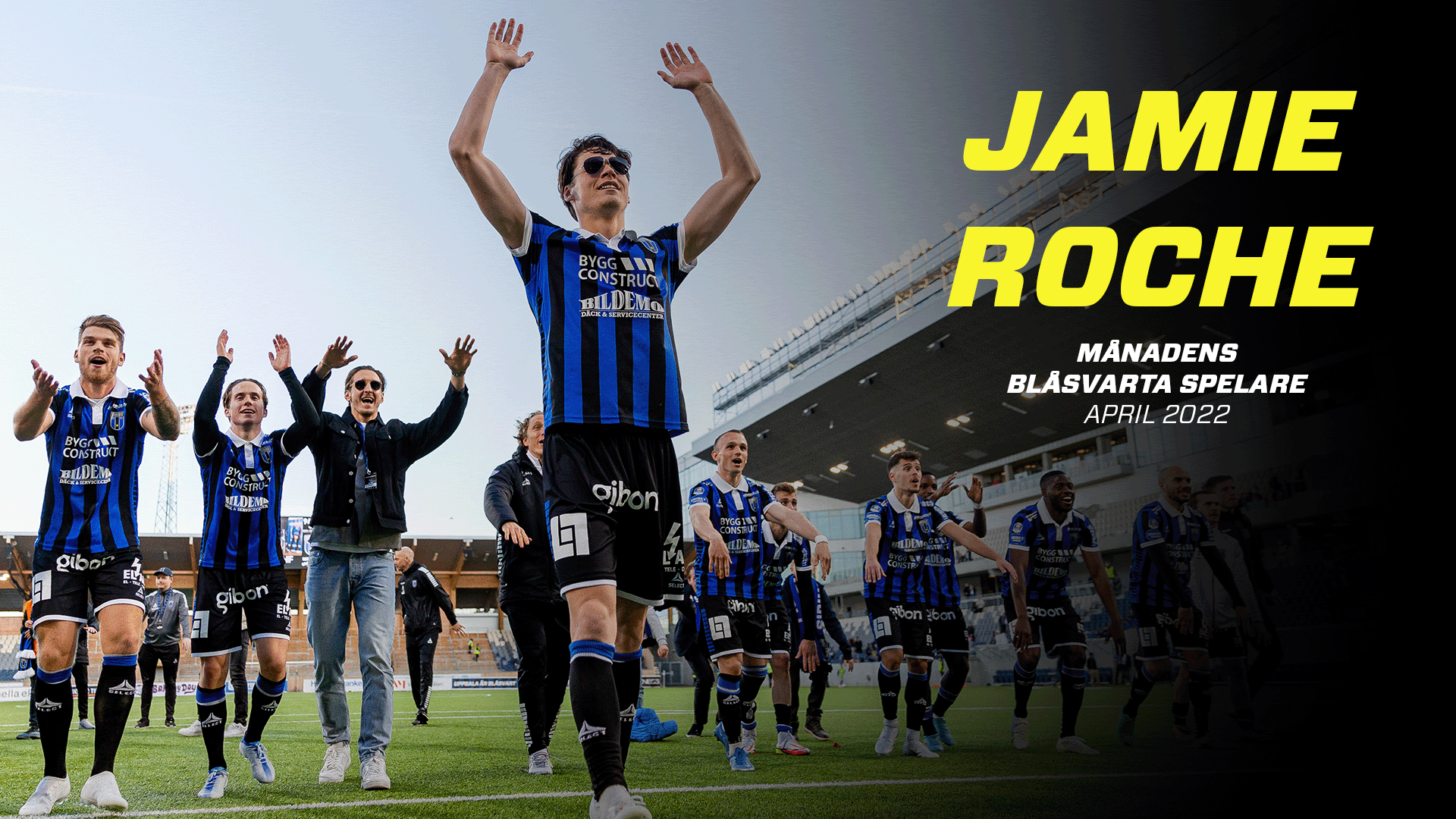 Jamie Roche – månadens blåsvarta spelare i april - Sirius Fotboll