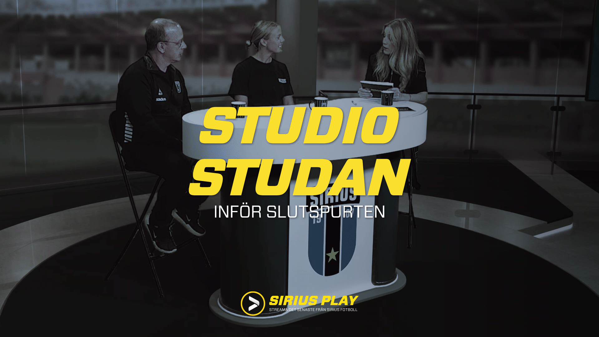 Sirius Play | Studio Studan - Inför slutspurten - Sirius Fotboll