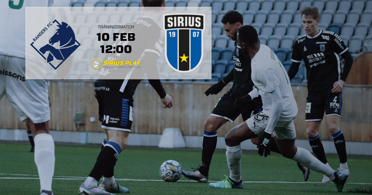 Sirius Play | Randers FC - IK Sirius - Sirius Fotboll