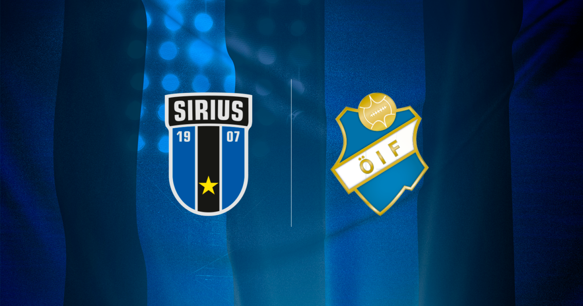 Inför IK Sirius - Östers IF - Sirius Fotboll