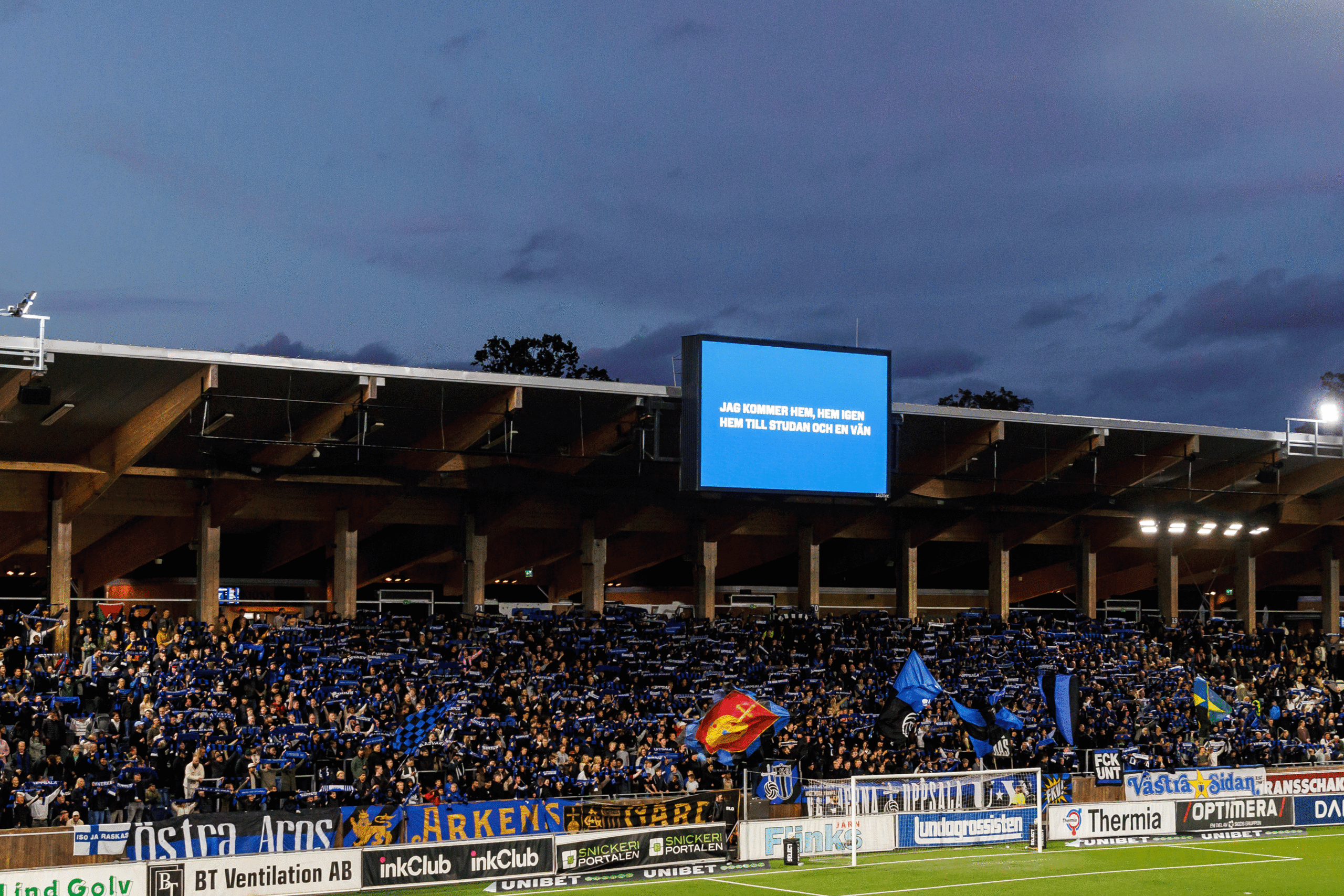 Senaste nytt kring ombyggnationen av Studenternas inför hemmapremiären ...