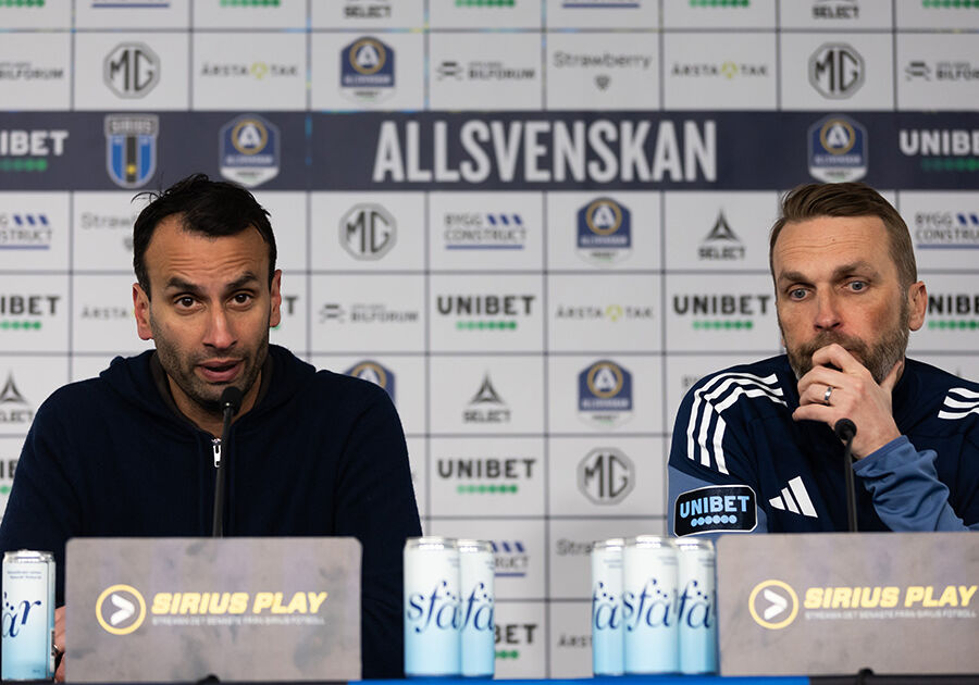 Sirius Play | Presskonferens efter Sirius - Djurgården - Sirius Fotboll